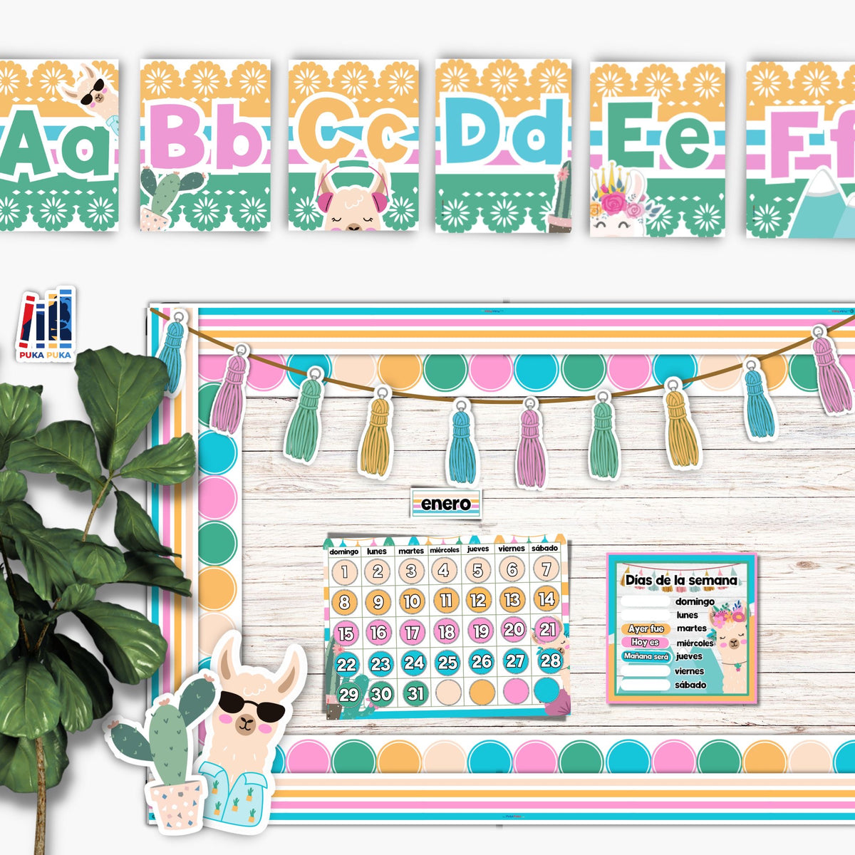 Calendario Colección "Llamas"" – pukapukaworld