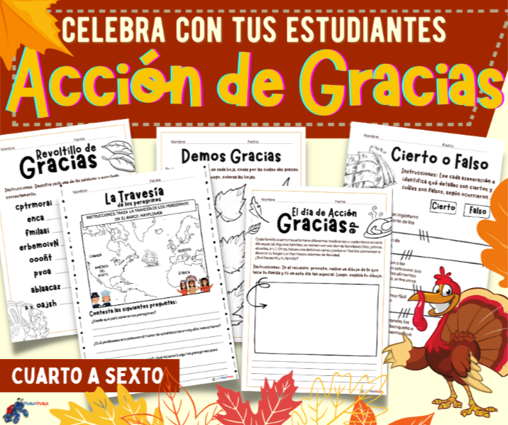 Actividades de Acción de Gracias 4to-6to – pukapukaworld
